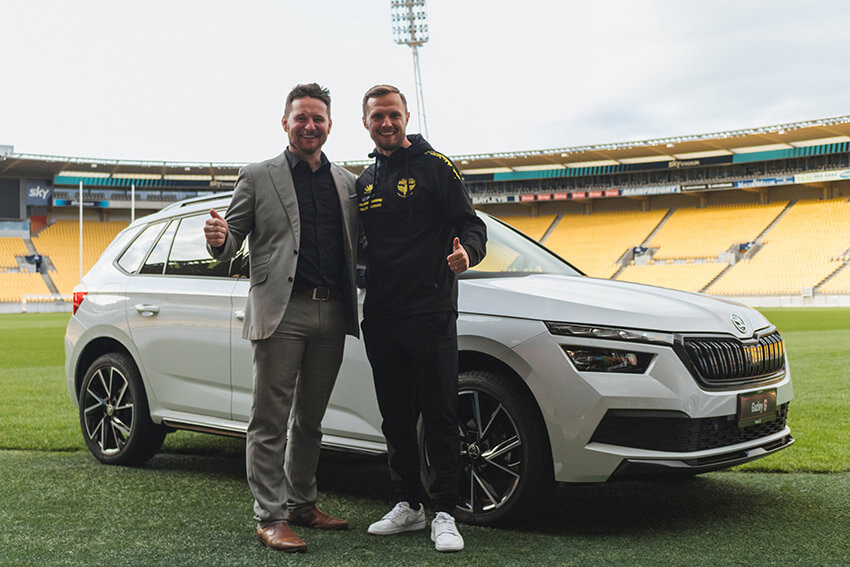 Wellington Phoenix To Partner with Gazley Škoda